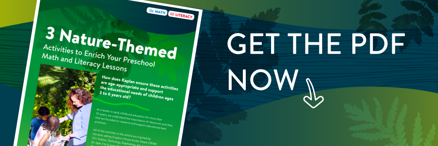 3 Nature-Themed Activities to Enrich Your Preschool Math and Literacy ...